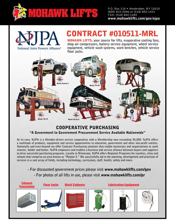 NJPA-brochure | Mohawk Lifts