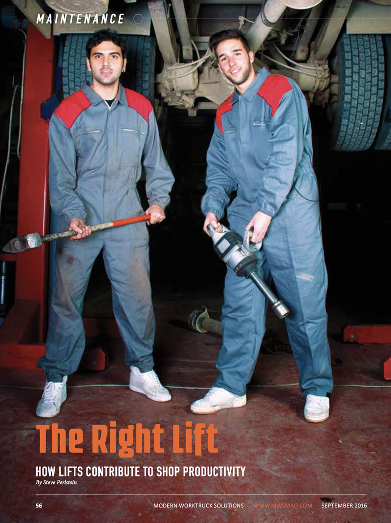 The Right Lift: How lifts contribute to shop productivity | Mohawk Lifts