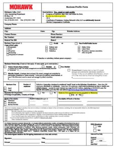 Mohawk-Business-Profile-Form-Fillable | Mohawk Lifts