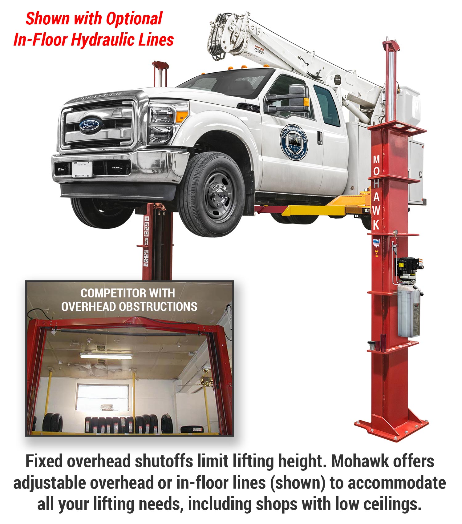 Mohawk Lifts | ML-220XL: 2-Post 20,000 lb. Vehicle Lift